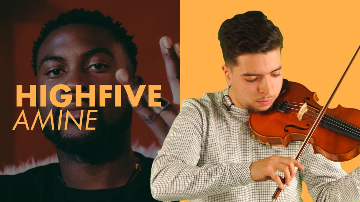 HIGH FIVE : Amine, prodige du violon - Clique.tv