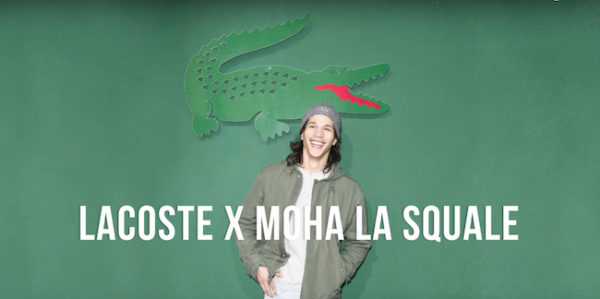 Moha La Squale signe une collaboration avec Lacoste - Clique.tv