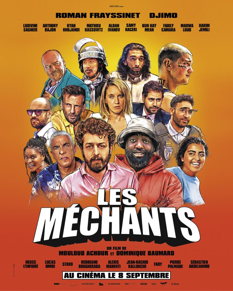 L'affiche et le casting du film « Les Méchants » de Mouloud Achour et ...